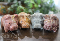 2'' Marble Pig – Salt Flat Trading Co.