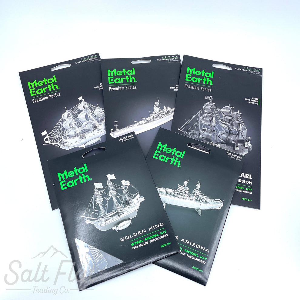 Metal Earth Models- Ships – Salt Flat Trading Co.